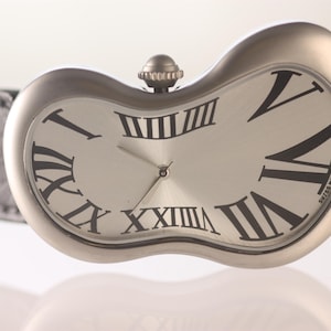 Melting Watch Dali Inspired Vintage Style Rare French Homage Irregular ...