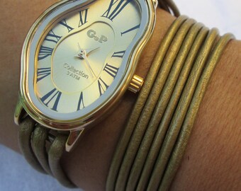 Melted Melting Watch - Etsy