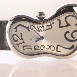 Melting Watch Dali Inspired Vintage Style Rare French Homage Irregular ...
