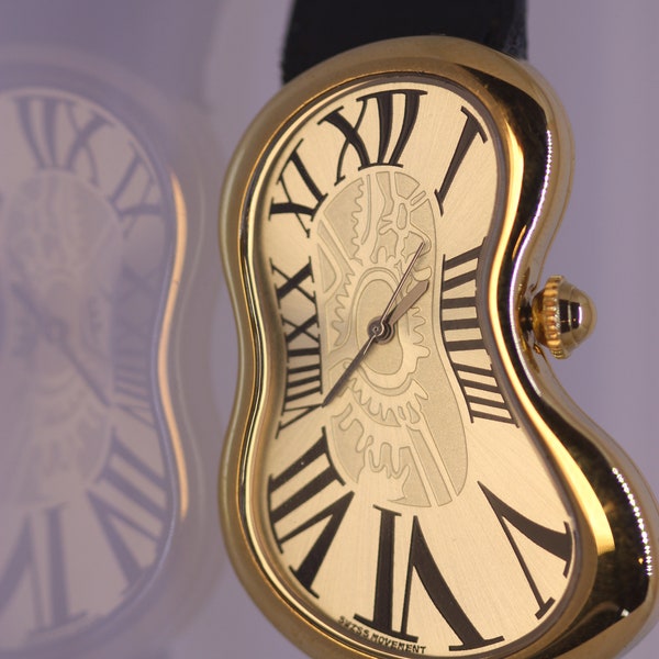 Melted Melting Watch - Etsy