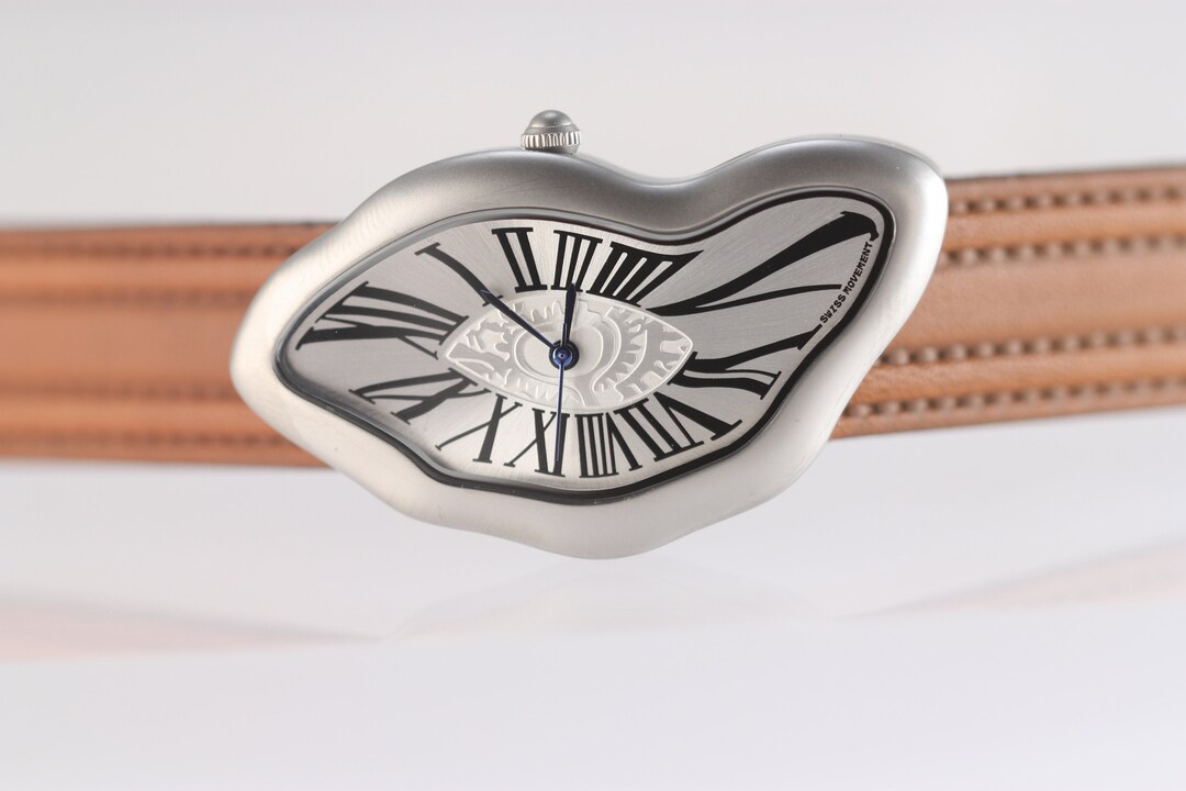 Liquid Time Dali Inspired Melting Vintage Style Rare French Homage ...