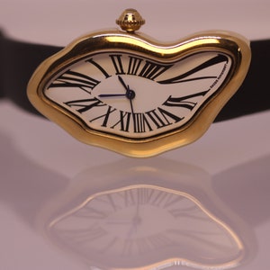 Liquid Time Dali Inspired Melting Vintage Style Rare French Homage ...