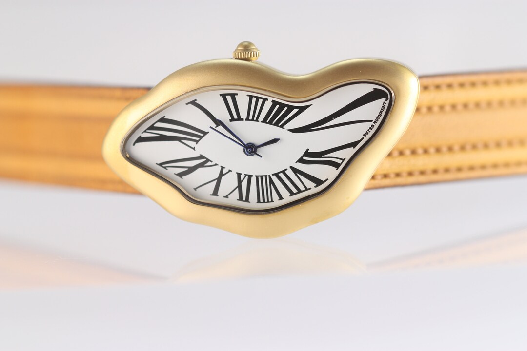 Liquid Time Dali Inspired Melting Vintage Style Rare French Homage ...
