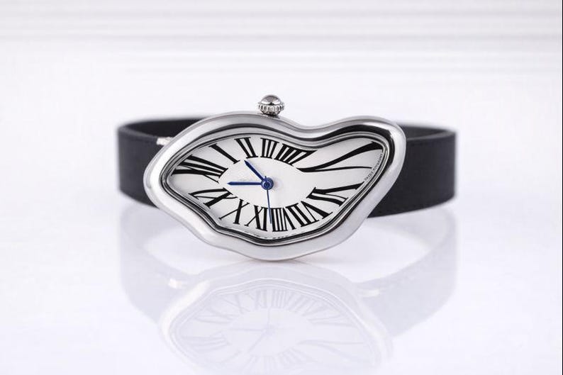 Orologio Surrealist Art Design Surrealism Watch Art Liquid Time Dali ...