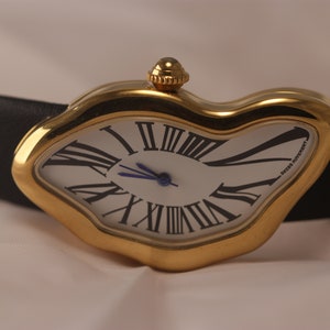 Liquid Time Dali Inspired Melting Vintage Style Rare French Homage ...