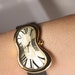 Melting Watch Dali Inspired Vintage Style Rare French Homage Irregular ...