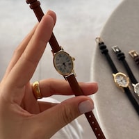 Tortoise Shell Strap Watch - Etsy