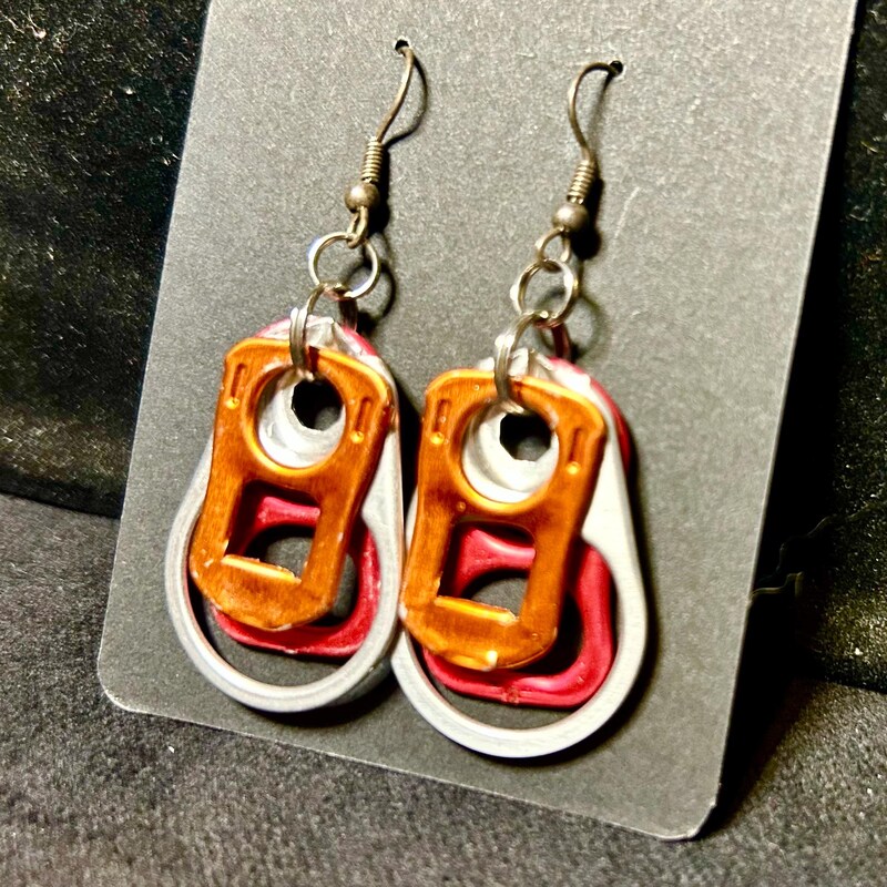 Pop Tab Earrings - Etsy