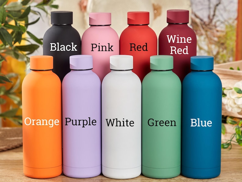 Personalized Water Bottle,engraved Water Bottles,custom Stainless Steel ...