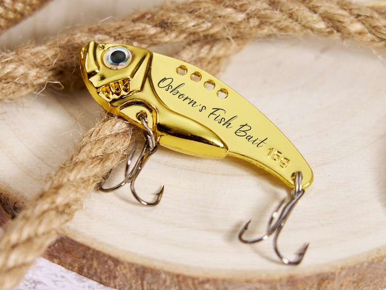 Custom Fishhook With Name,metal Fishhook Gift,fishing Lover Gift,silver ...