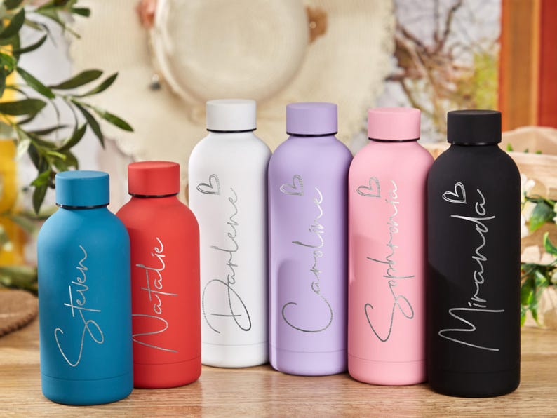 Personalized Water Bottle,engraved Water Bottles,custom Stainless Steel ...