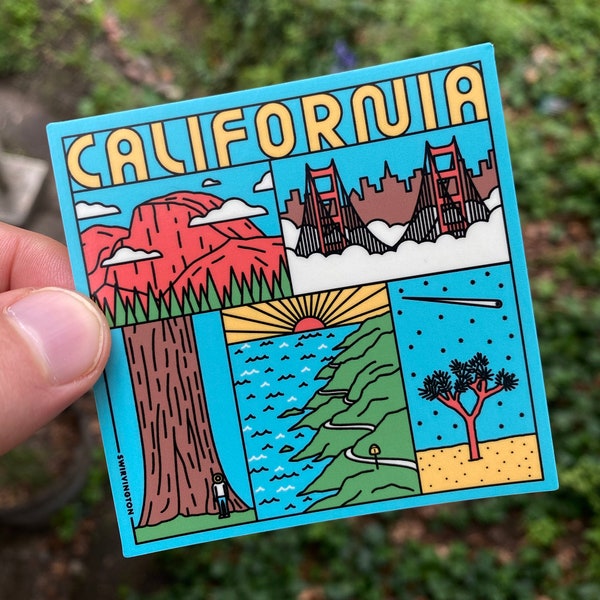 California State Park Stickers - Etsy