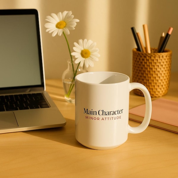 Main Character Mug - Etsy Israel