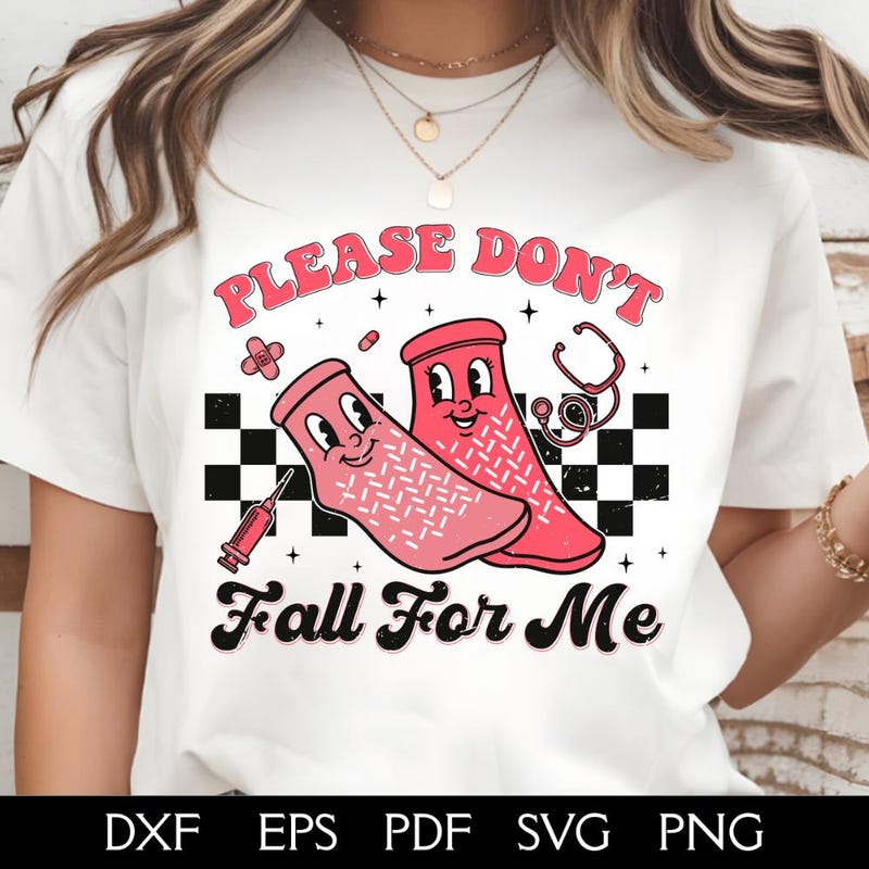Dont Fall for Me Template - Etsy