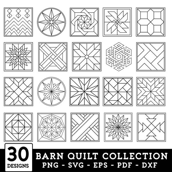 Barn Art Quilt Patterns - Etsy
