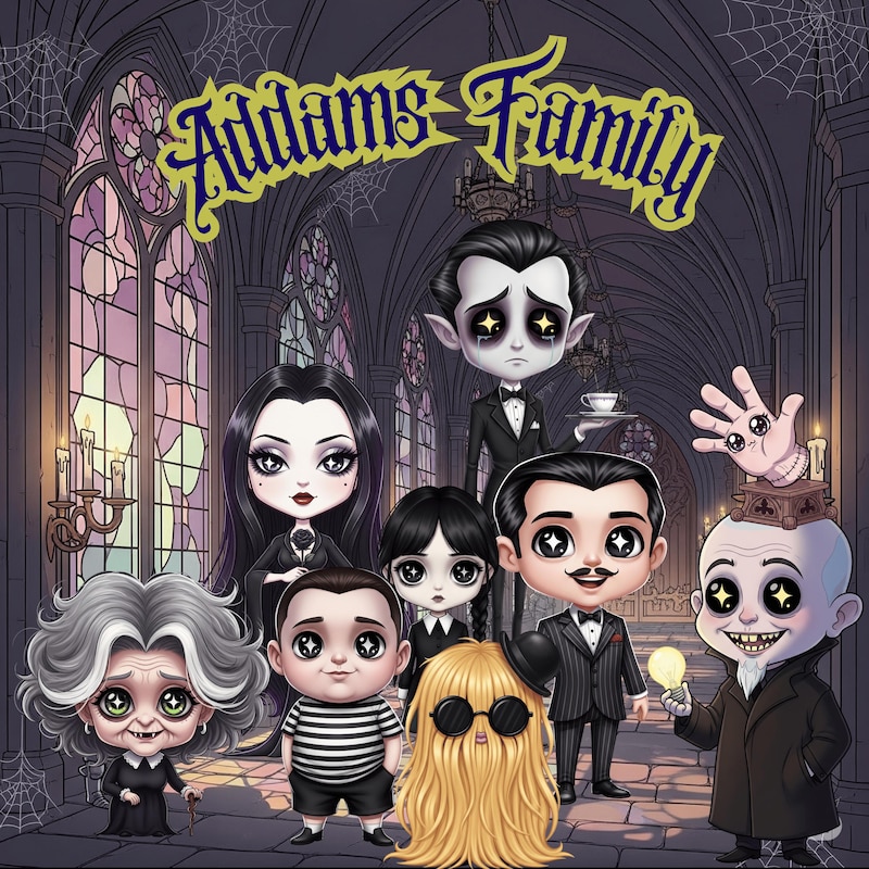 Thing Addams Family Characters - Etsy New Zealand