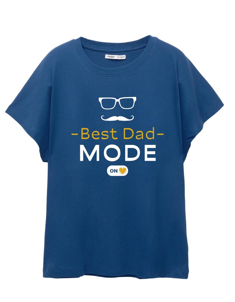Best Dad Mode on T-shirt, Funny Father's Day Gift - Etsy