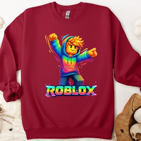 Red Roblox Shirt - Etsy