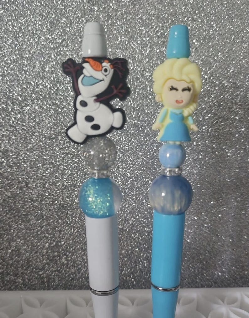 Disney Princess Beaded Pens - Etsy