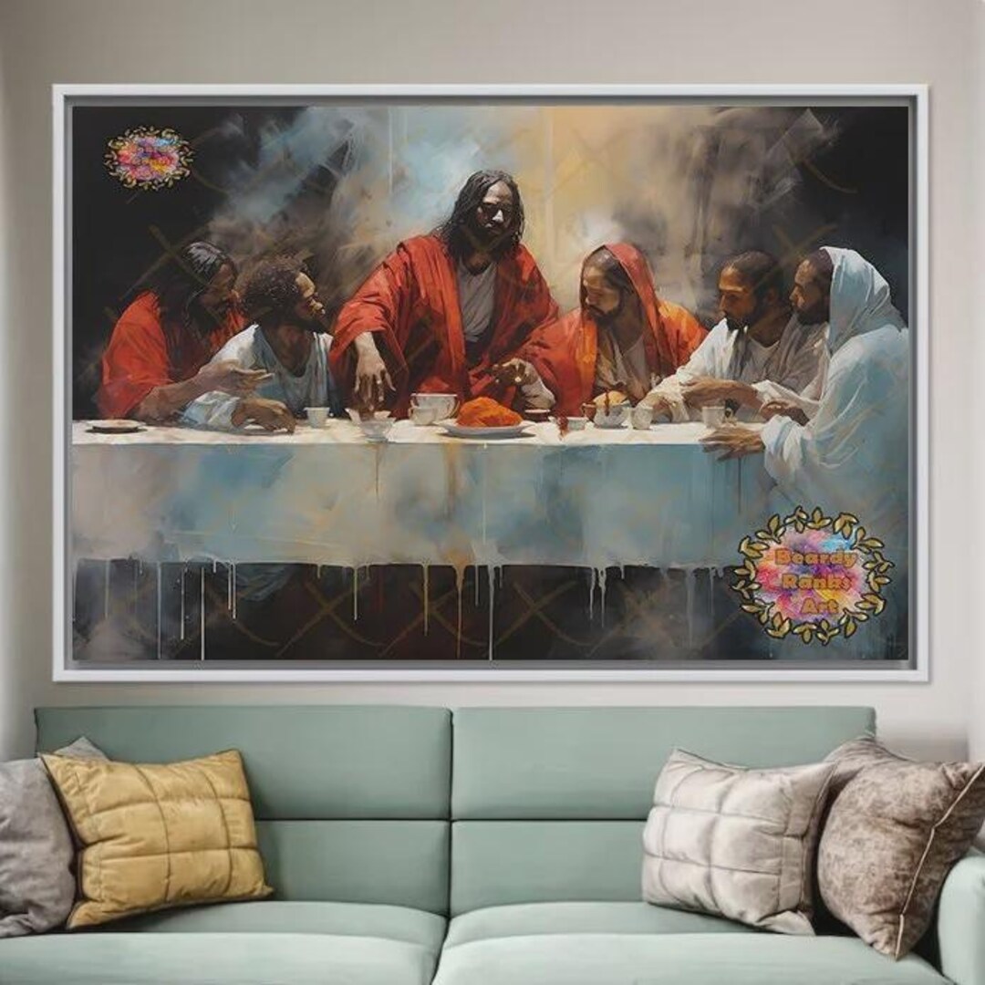 Black Jesus at the Last Supper, Brown Jesus at the Last Supper ...