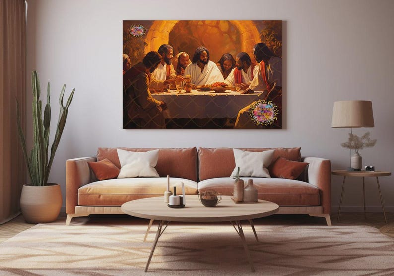 Black Jesus at the Last Supper, Brown Jesus at the Last Supper ...