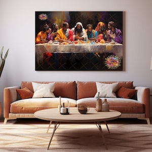 Black Jesus at the Last Supper, Brown Jesus at the Last Supper ...