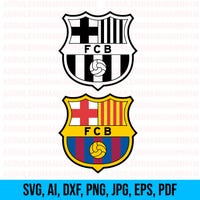 Barcelona Logo Dxf-svg-png - Etsy