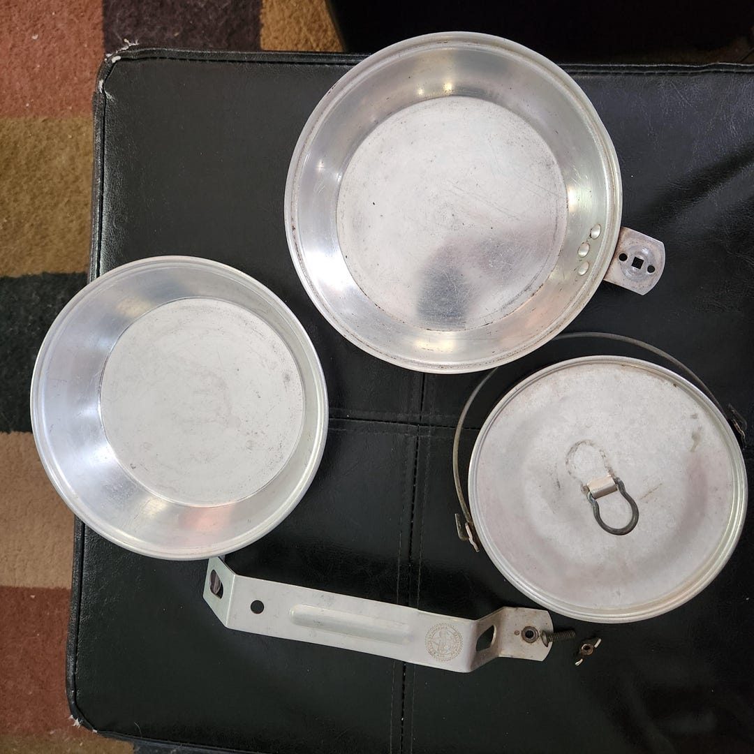 Vintage Boy Scouts of America Mess Kit - Regal Aluminum Camping ...