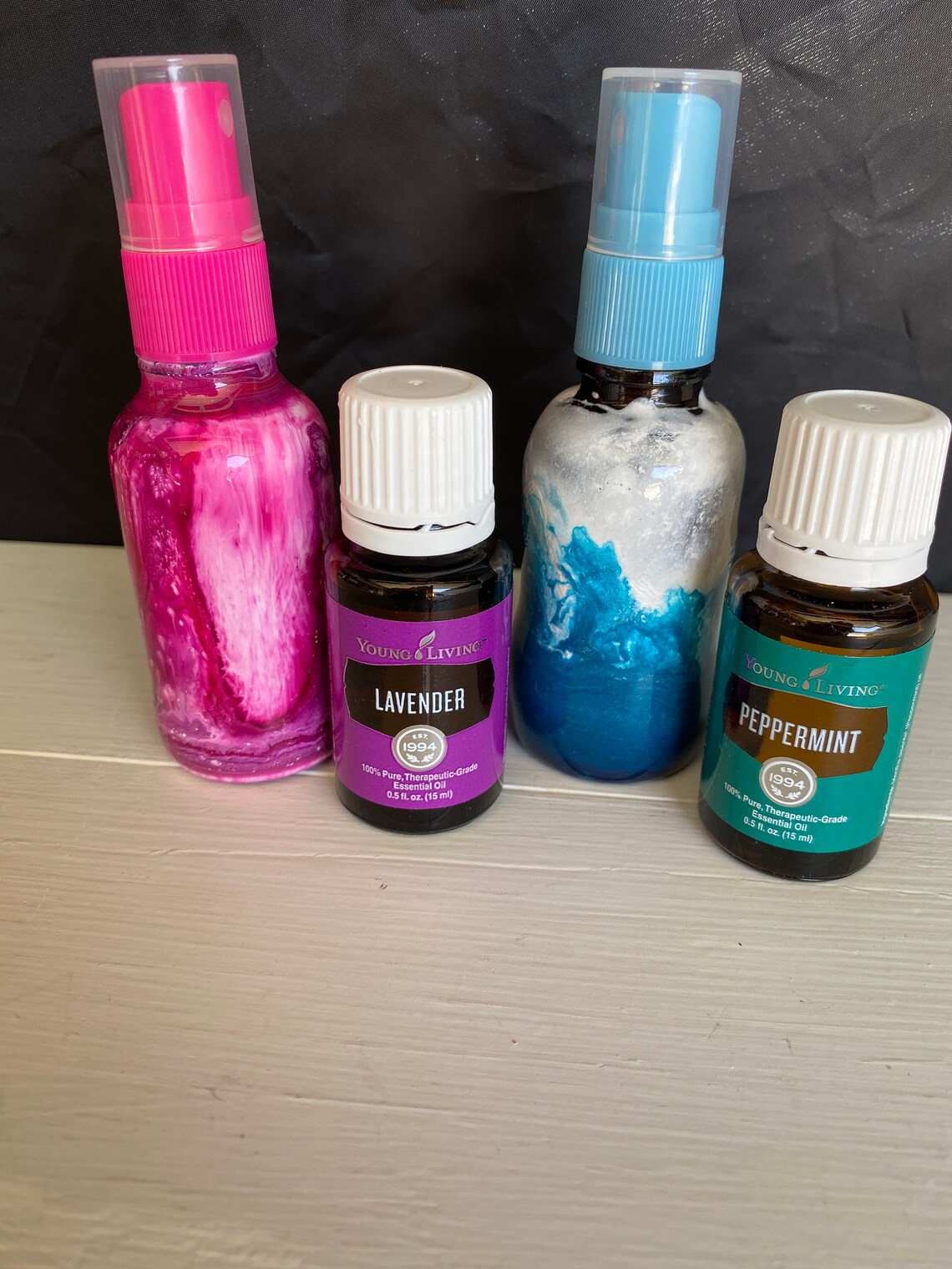 Fine Mist Spray Bottle Epoxy Resin Coated for Custom Look - Set of 2 - Etsy