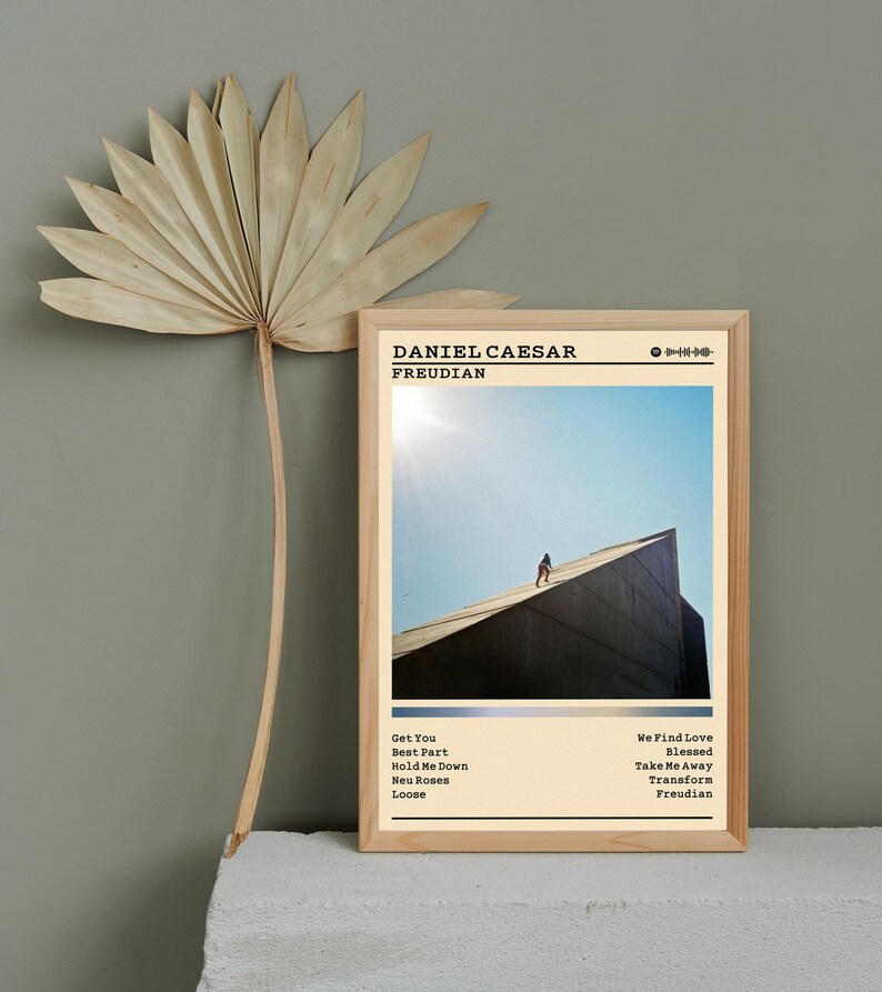 Daniel Caesar Freudian Album Poster | Matte R&B Music Print - Etsy