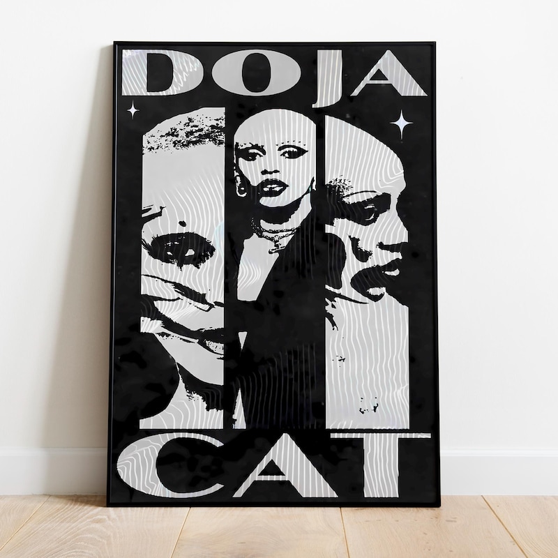 Doja Cat Art Poster - Etsy