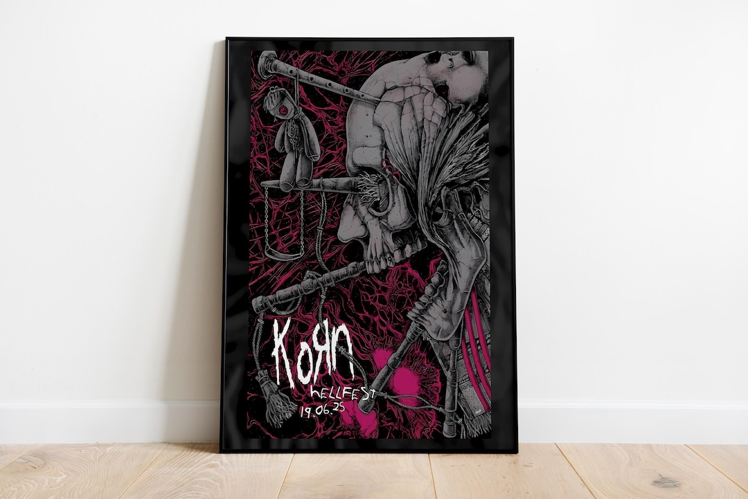 Korn Album Cover Poster: Matte Music Wall Art Print - Etsy