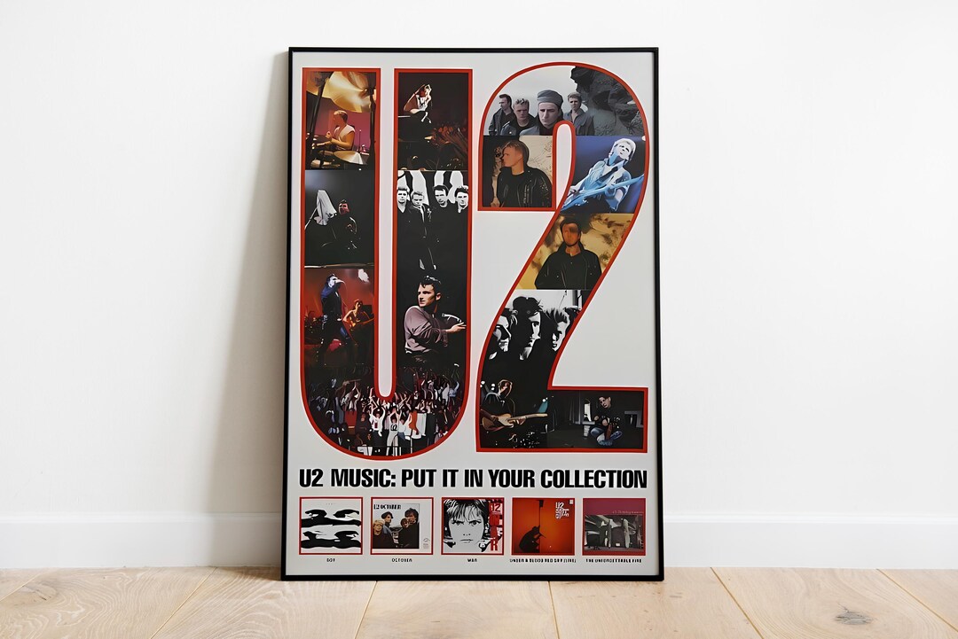U2 Album Cover Poster: Music Wall Art Print - Etsy