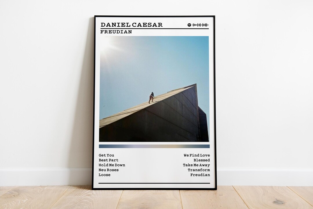 Daniel Caesar Freudian Album Poster | Matte R&B Music Print - Etsy