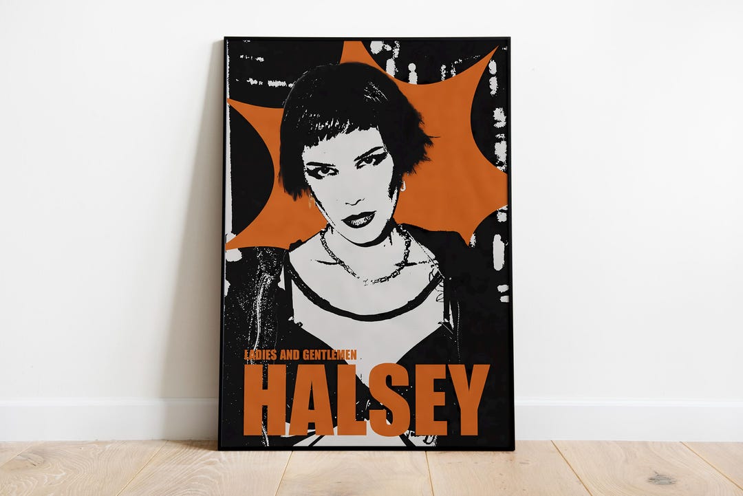 Halsey Album Cover Poster: Matte Music Wall Art Print - Etsy