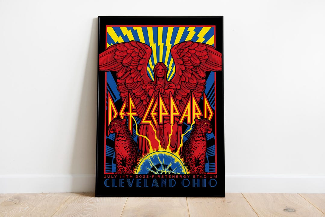 Def Leppard Album Cover Poster: Music Wall Art Print - Etsy