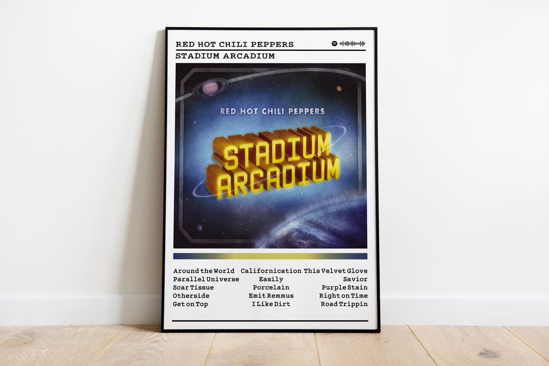 Red Hot Chili Peppers - Stadium Arcadium Album Poster Print - Etsy