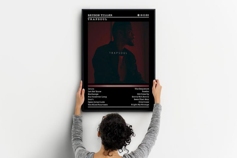Bryson Tiller Trap Soul Album Poster: Matte Finish Wall Art - Etsy