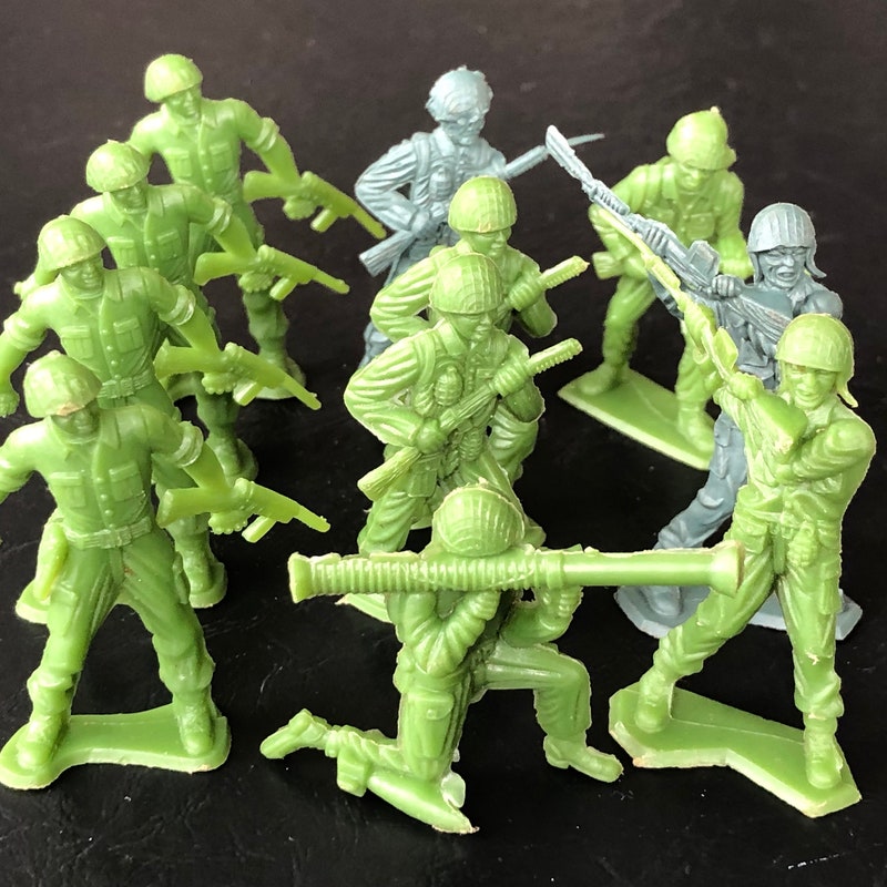 Green Army Men - Etsy