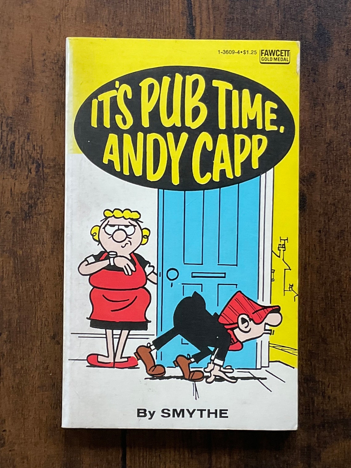 1973 It’s Pub Time, Andy Capp Comic Strip Book by Smythe Vintage ...