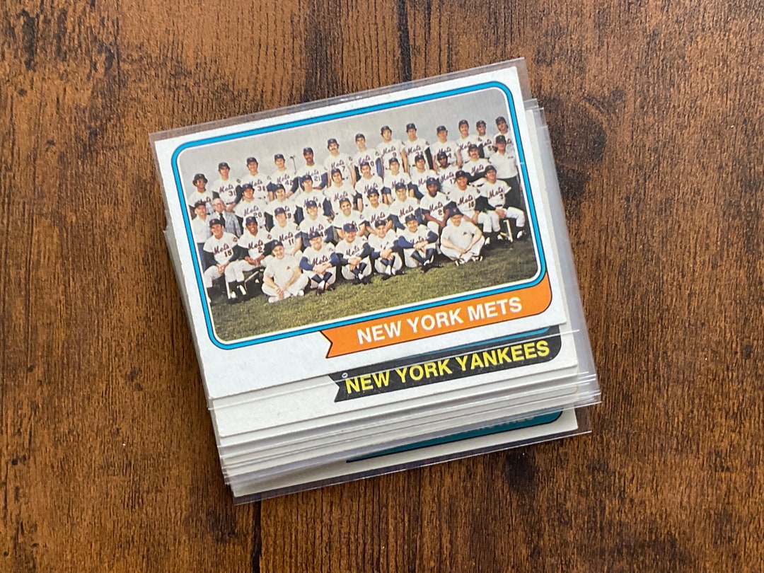 1974 Topps Baseball TEAM Card Lot of (20) Different Original Issue ...