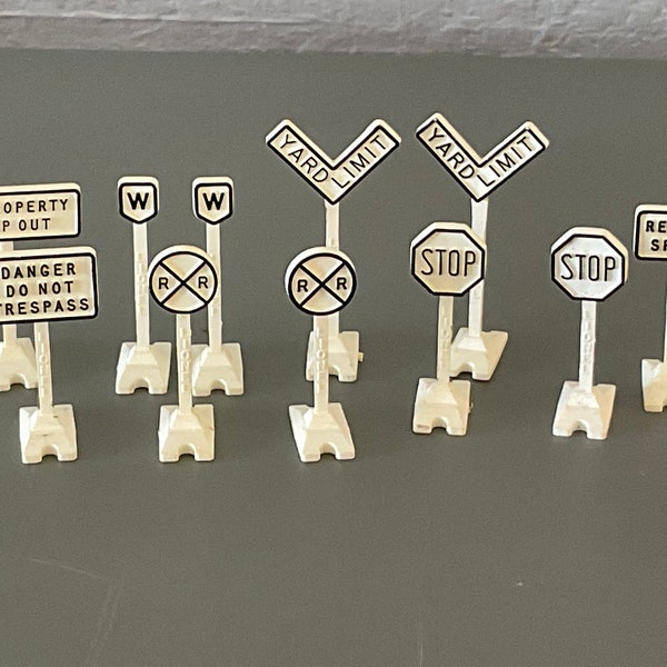 O Gauge Signs - Etsy