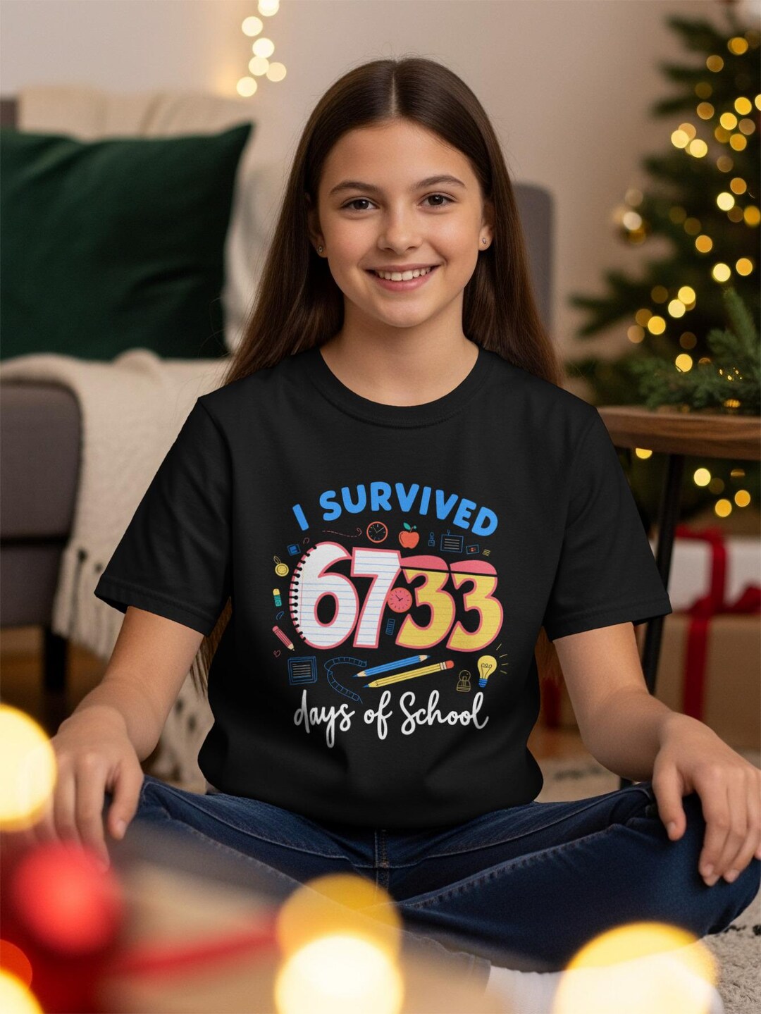 I Survived 100 Days of School PNG | Funny 100th Day Shirt Design | Kids ...