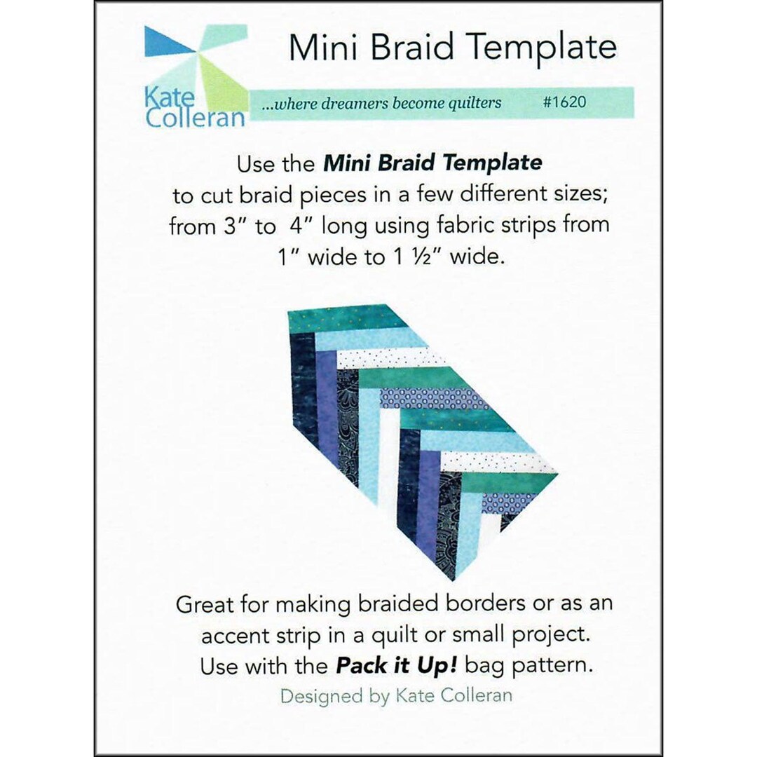 Mini Braid Template - Etsy