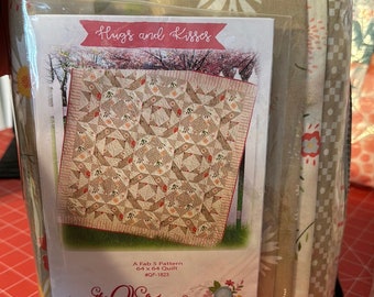 Missouri Star Quilt Co Hearts and Kisses Quilt Pattern and Fabric Kit ...