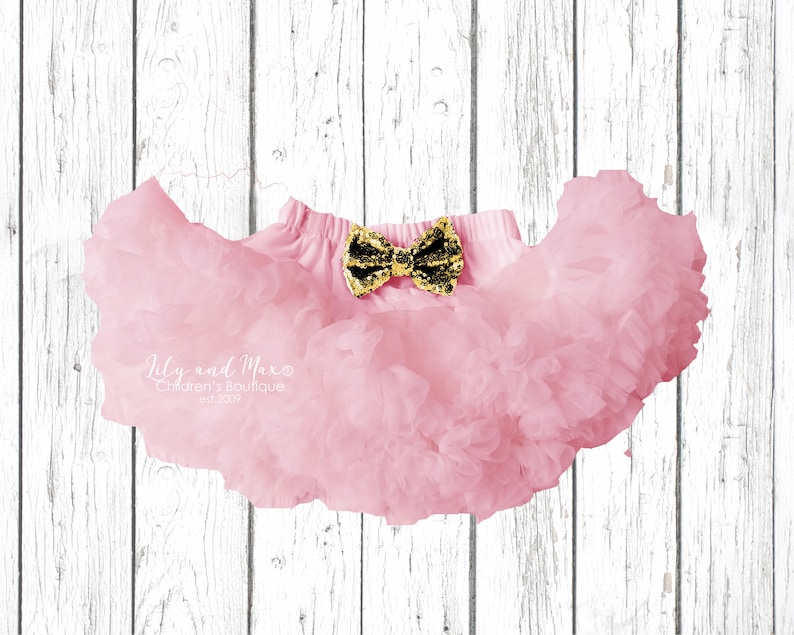 Light Pink Puffy Tutu PICK Your BOW 30 Colors Light Pink | Etsy