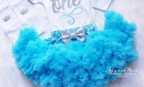Turquoise Puffy Tutu PICK Your BOW 30 Colors Turquoise Puffy | Etsy