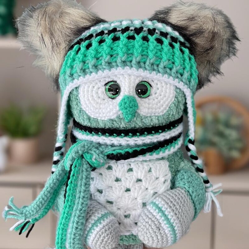 Owl Stuffed Toy Crochet - Etsy