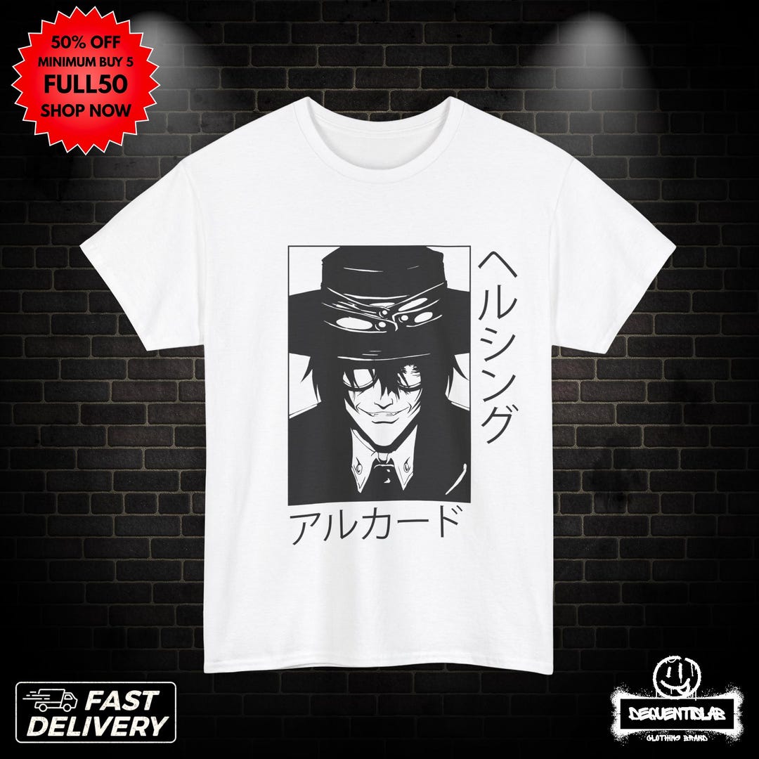 Alucard Hellsing Cosplay Tshirt Gift for Fan,seras Victoria Shirt,rip ...