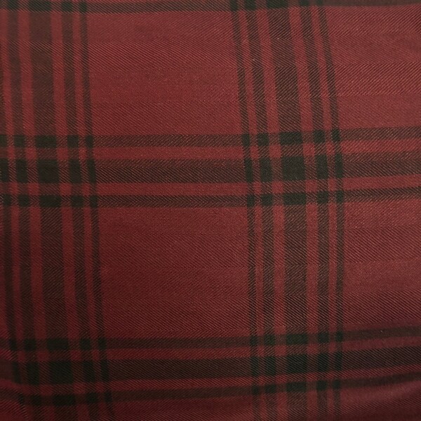 Maroon Plaid - Etsy